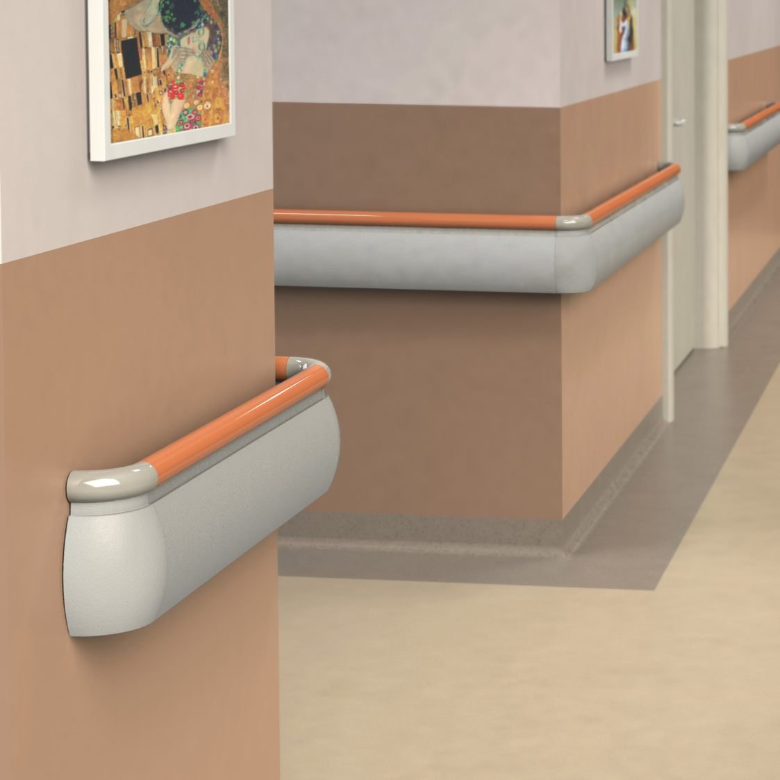 Wall Protection System for Hospitals and Schools | Kayan Gulf
